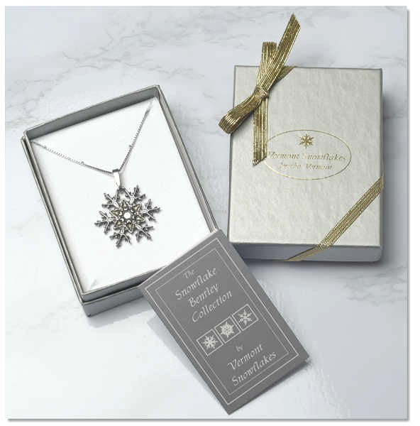 2024 "Snowflake" Bentley Necklace – Vermont Snowflakes