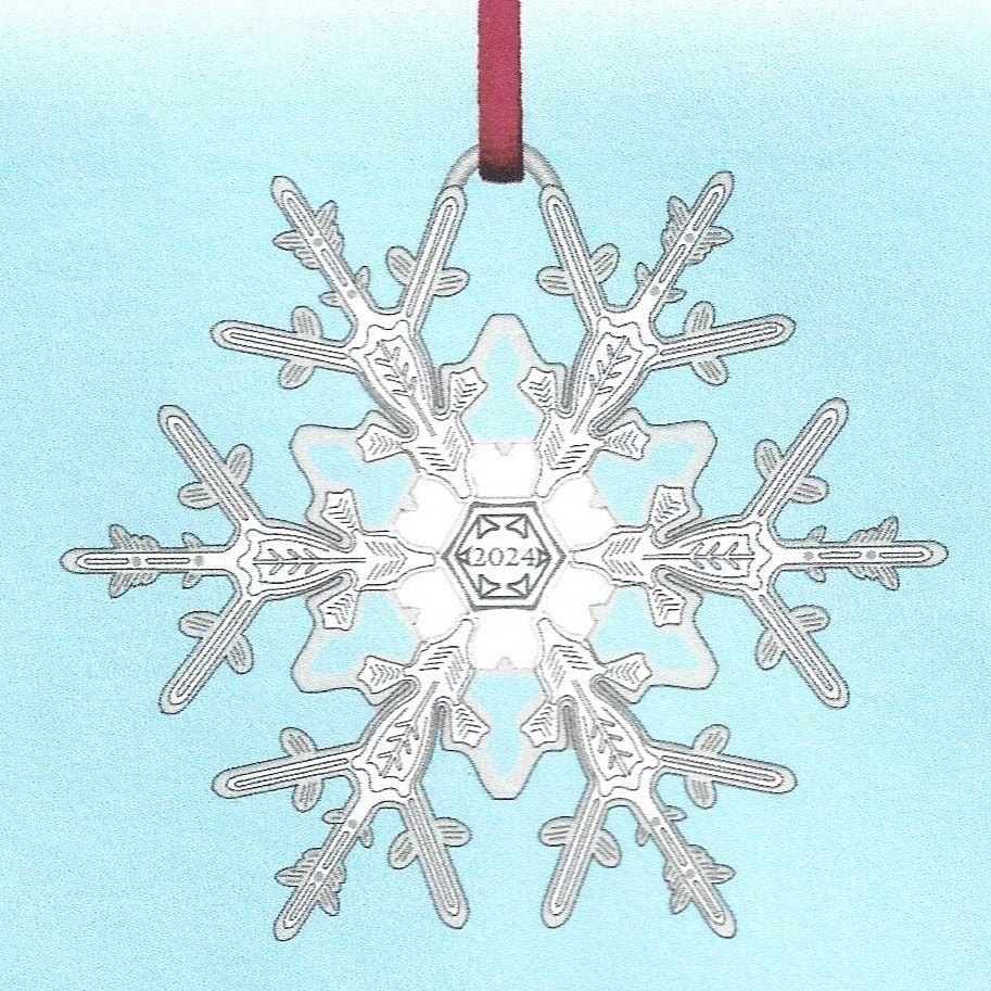 2024 Snowflake "Bentley" Ornament – Vermont Snowflakes