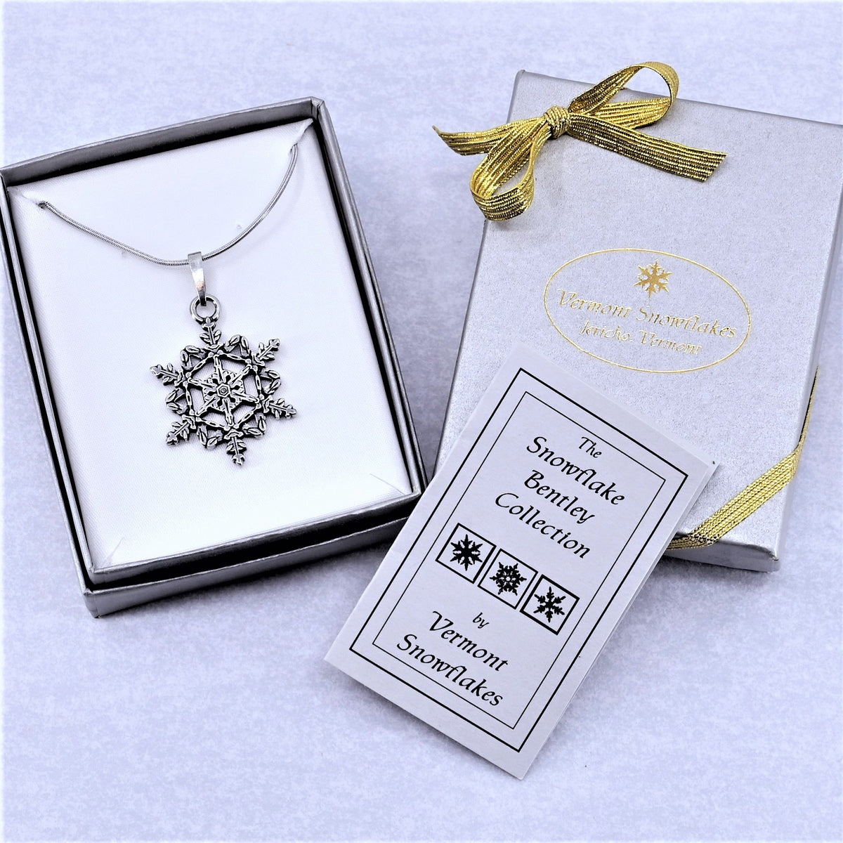 2021 "Snowflake" Bentley Necklace – Vermont Snowflakes