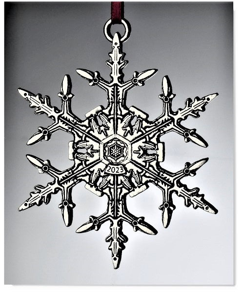 2023 Snowflake "Bentley" Ornament – Vermont Snowflakes