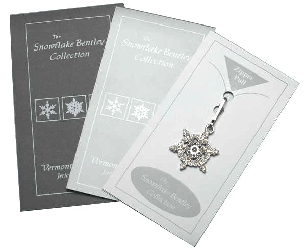 2025 "Snowflake" Bentley Zipper Pull – Vermont Snowflakes