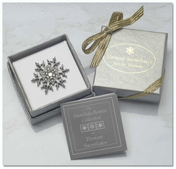 2024 "Snowflake" Bentley Scatter Pin – Vermont Snowflakes